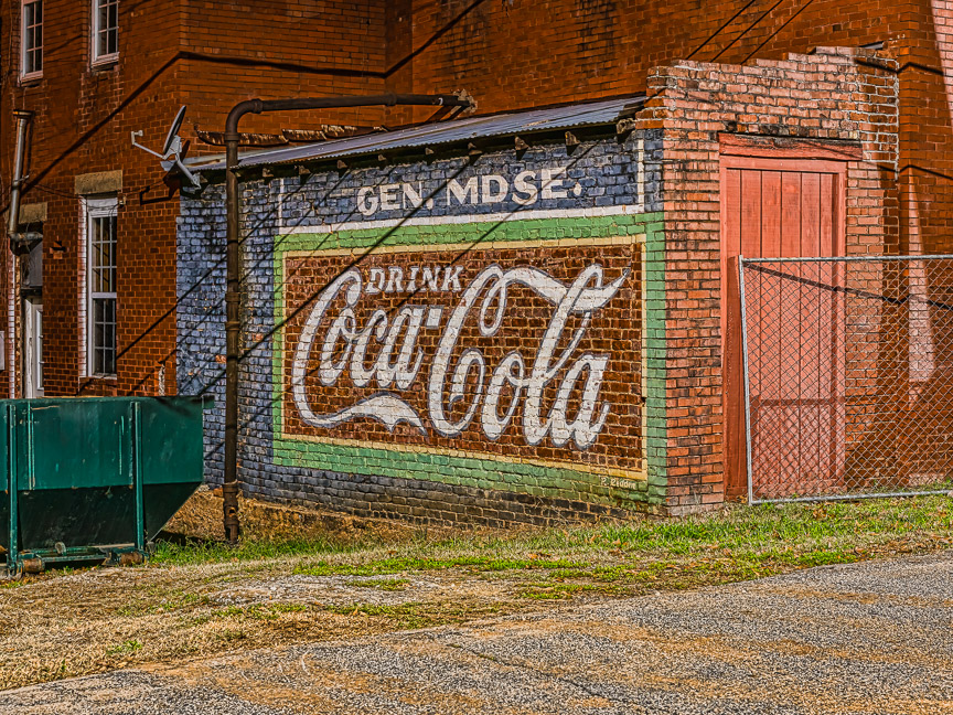coca-cola wall sign | lumina volta